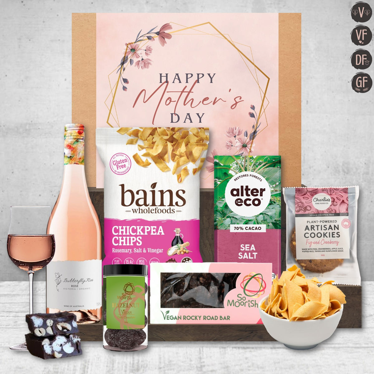 Vegan Friendly Hamper for Mum – Healthy Hampers
