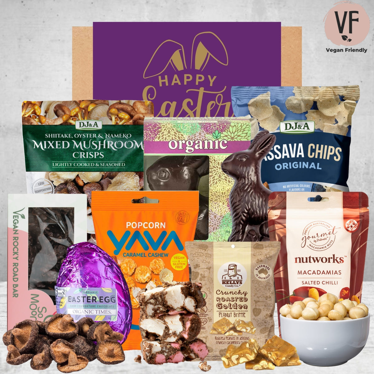Vegan Easter Snack Hamper – Healthy Hampers