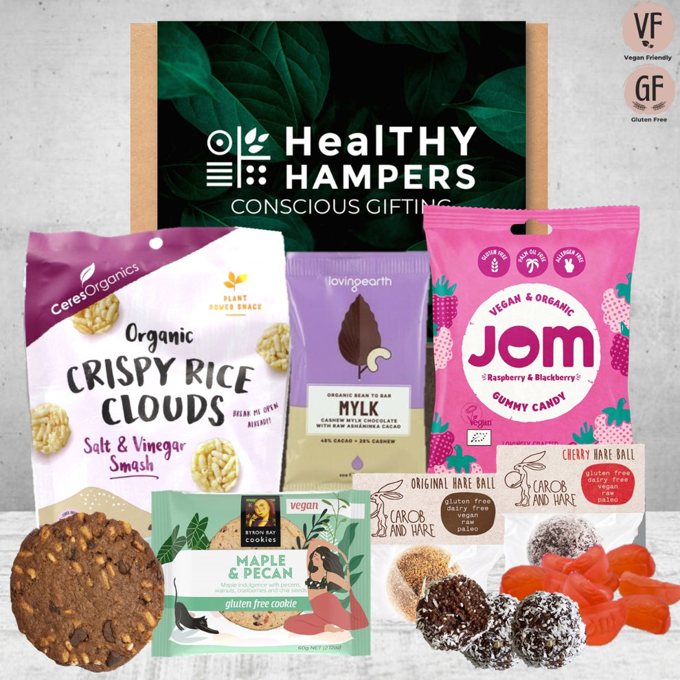 Vegan Snack Attack - Hamper – Healthy Hampers