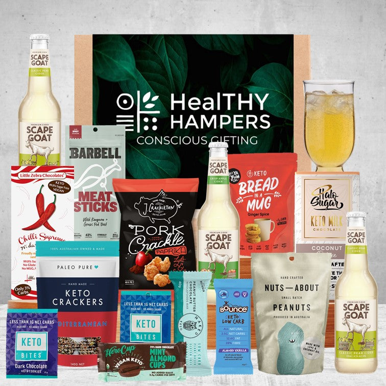 Keto Deluxe Hamper – Healthy Hampers